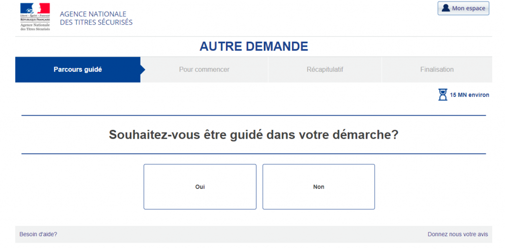 How do I register vehicle in France on the ANTS web? | EUROCOC