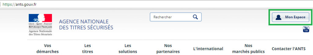 How do I register vehicle in France on the ANTS web? | EUROCOC