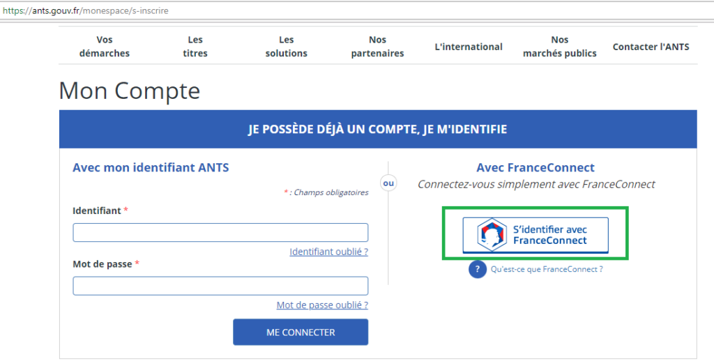 How do I register vehicle in France on the ANTS web? | EUROCOC